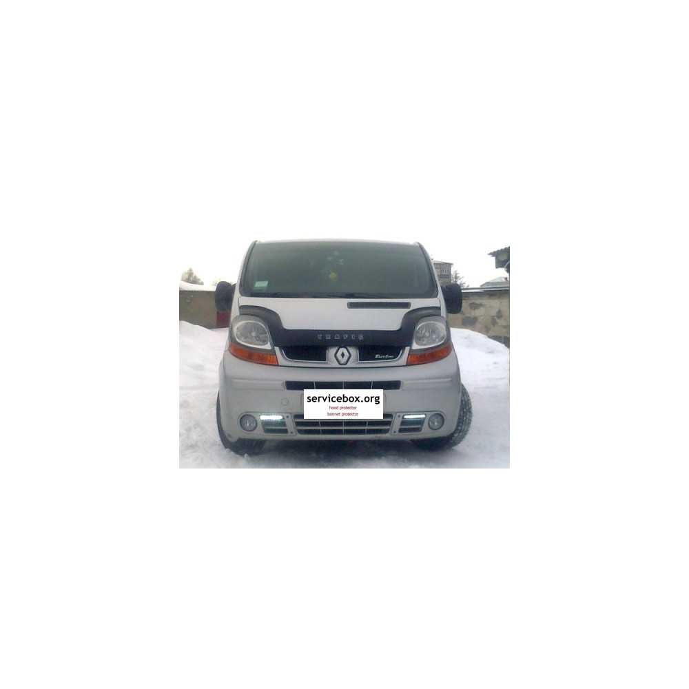 Renault Trafic Bonnet Protector 2001+ | Bonnet Bra | Bug Deflector