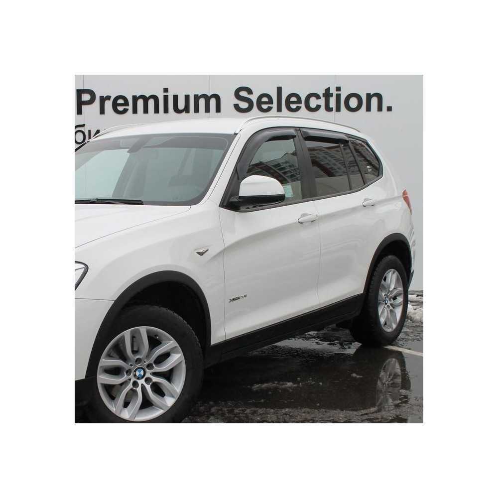 BMW X3 F25 Wind Deflectors WEATHER SHIELDS / WINDOW VISOR / DOOR VISOR